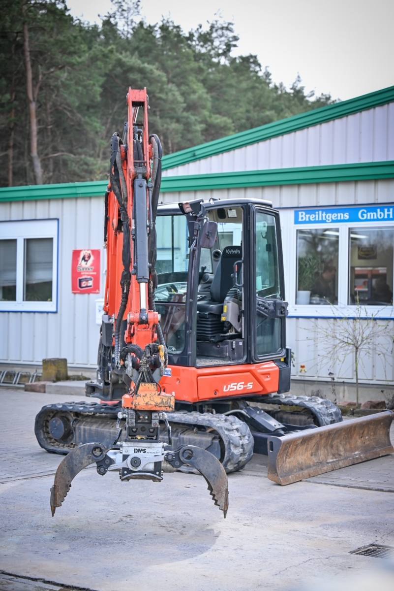 Kurzheck-Bagger Kubota U56-5 Rototilt | Miet-Service Breiltgens GmbH